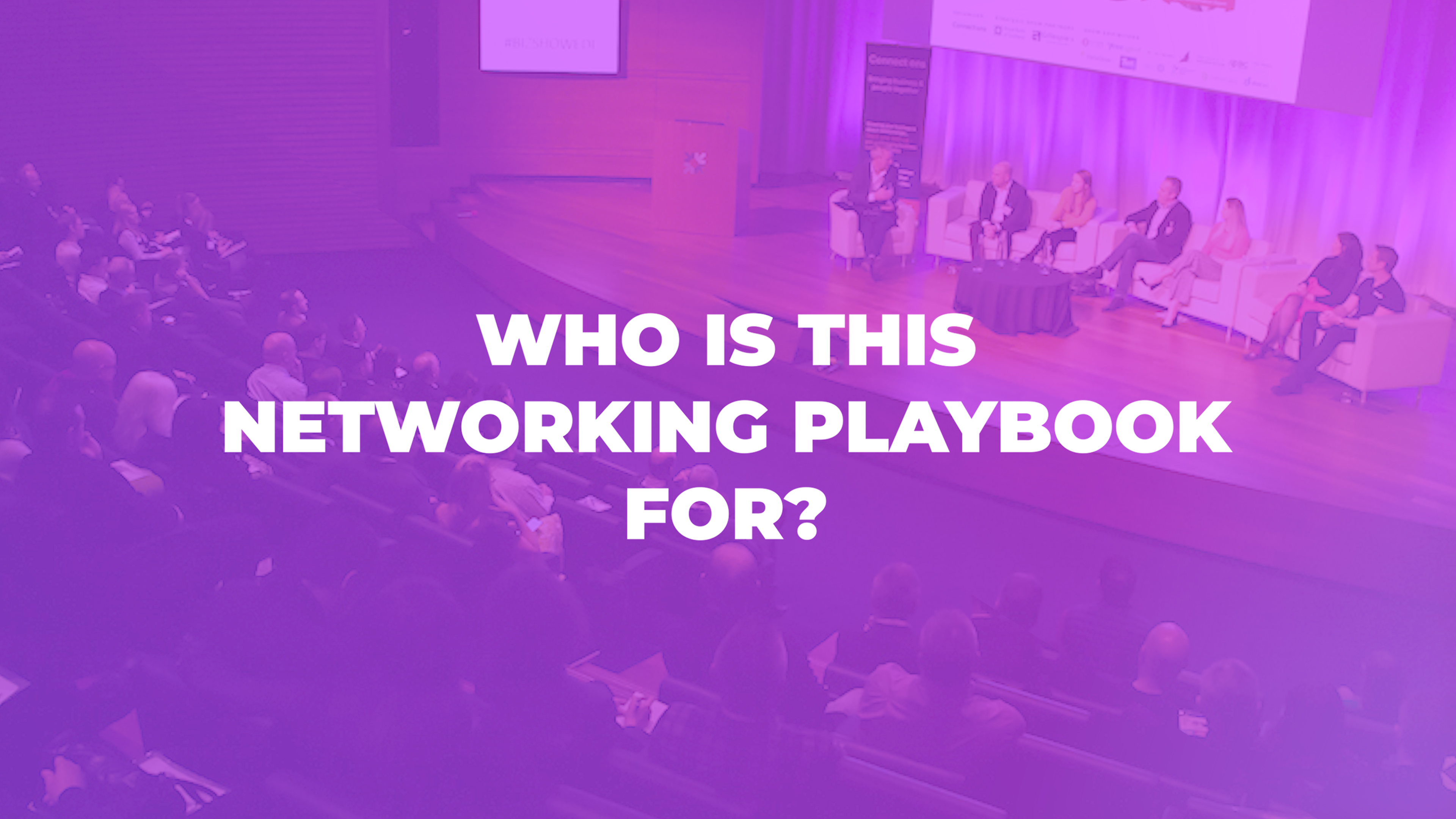 Networking Playbook | Video Networking Tips, Tricks & Templates